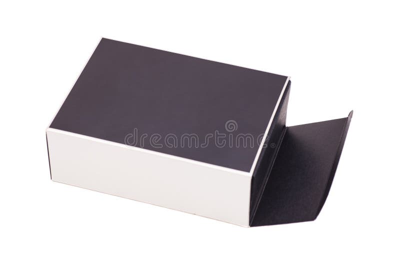 Open paper box stock image. Image of package, cardboard - 56411551