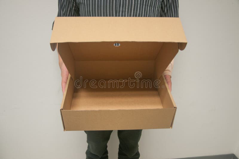 Open paper box stock image. Image of goods, give, open - 46659557