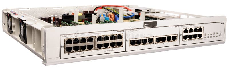 Open phone switch on white stock image. Image of connector - 12324683