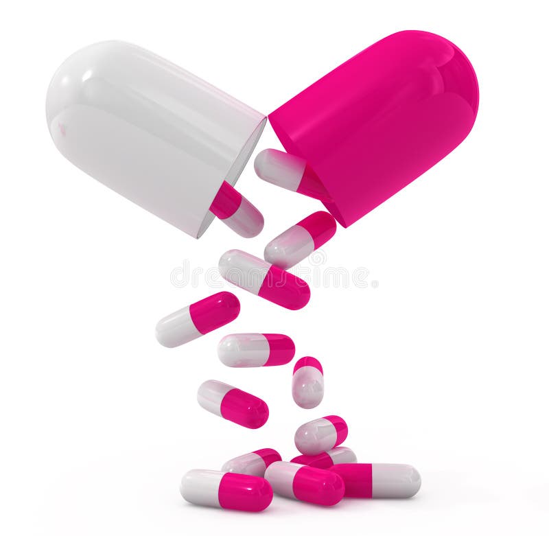 Mr. Pill Capsule Cartoon Mascot Characters. Vector Set of Emotion, Joy ...