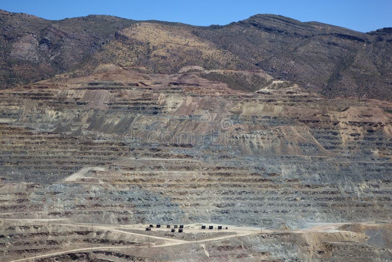 Open Pit Copper Mine Picture. Image: 27188165
