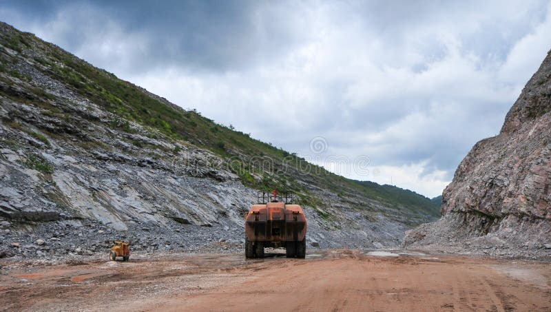 Open Pit Gold Mine, Africa stock image. Image of panorama - 40376549