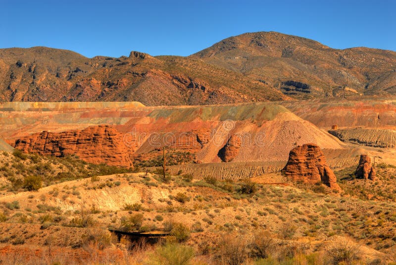 Open Pit Mine stock image. Image of terraced, industry - 1029569