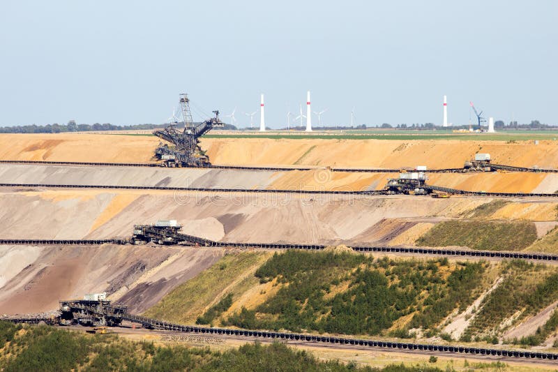Open pit mine stock photo. Image of power, distribution - 31576456