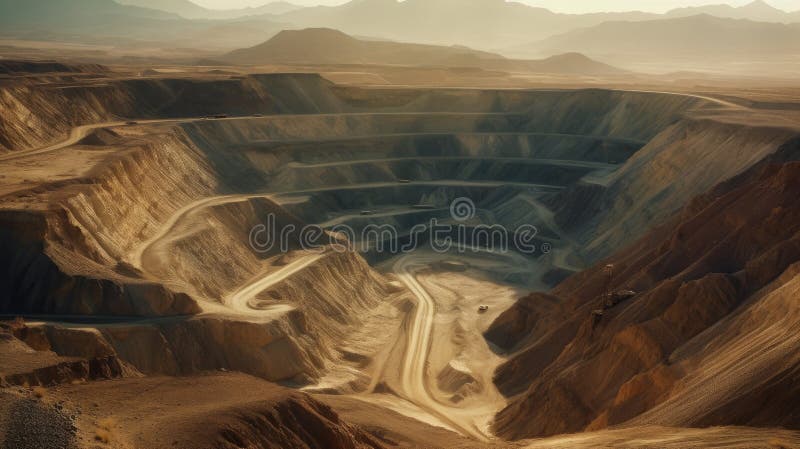 Open Mine Pit Stock Illustrations – 809 Open Mine Pit Stock ...