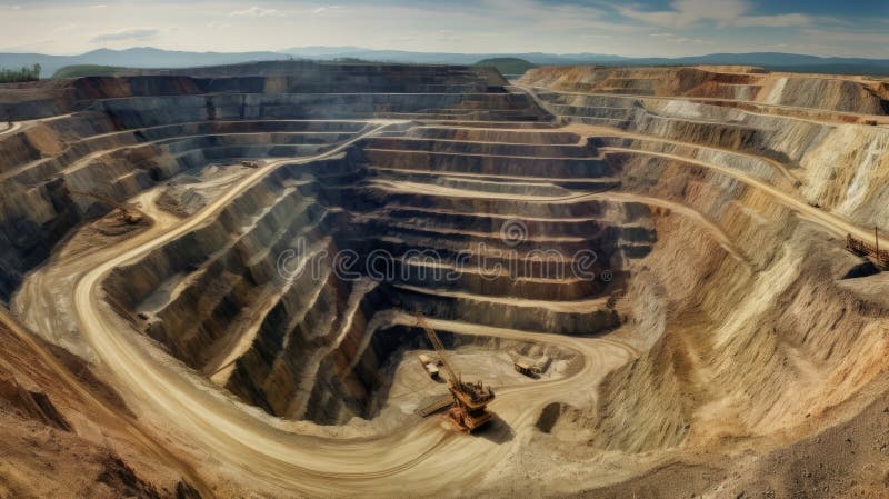 Open Mine Pit Stock Illustrations – 809 Open Mine Pit Stock ...