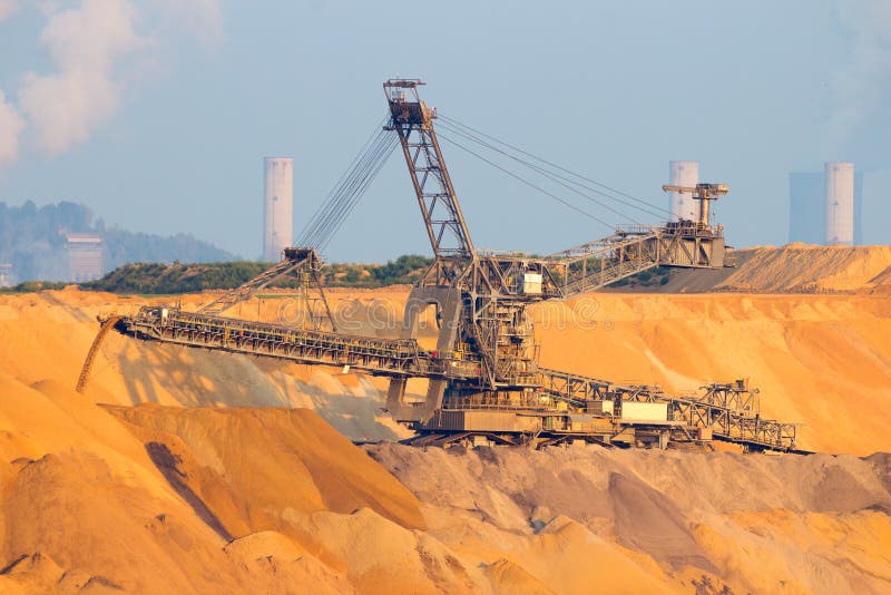 Open pit mine stock photo. Image of power, distribution - 31576456