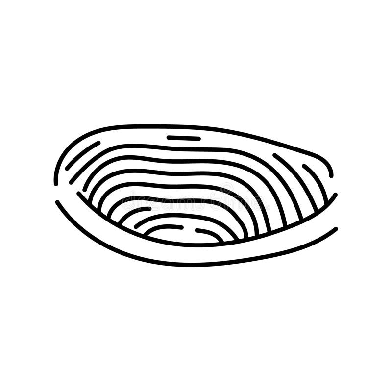 Open-pit Mining Line Black Icon. Sign for Web Page, Mobile App, Button ...