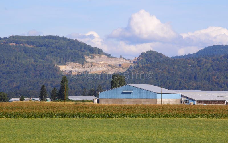 Open Pit Mining in Rural Area Stock Image - Image of farm, mining: 57244073