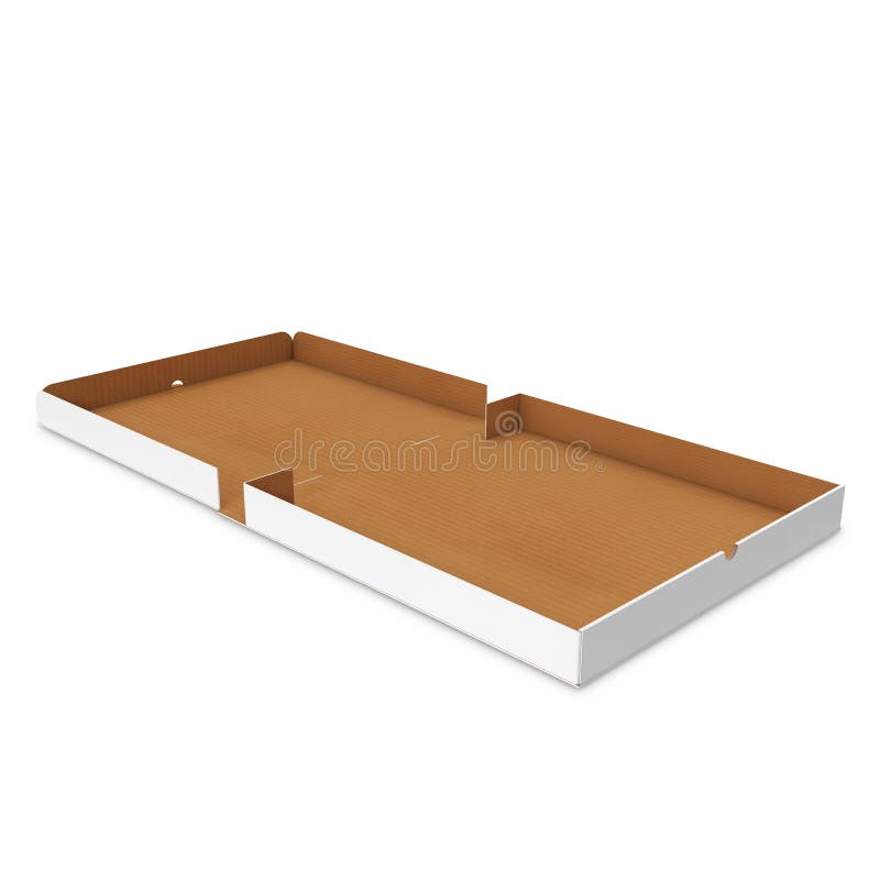 Open pizza box stock illustration. Illustration of advertising - 66094239