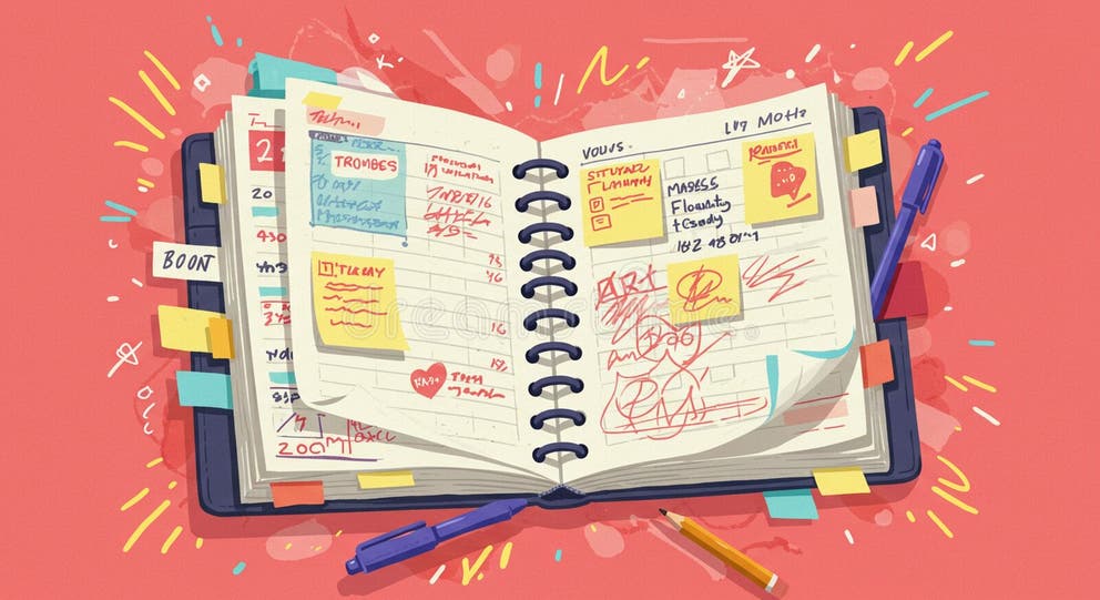 Planner Edges Stock Illustrations – 726 Planner Edges Stock ...