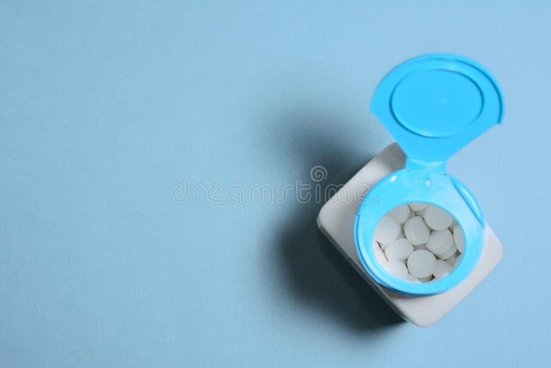 Red Plastic Lid for Jar, Top View, Isolated on White Background Stock ...