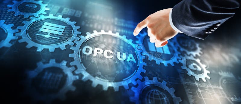 Open Platform Communications. OPC Automation Interface Concept Stock ...