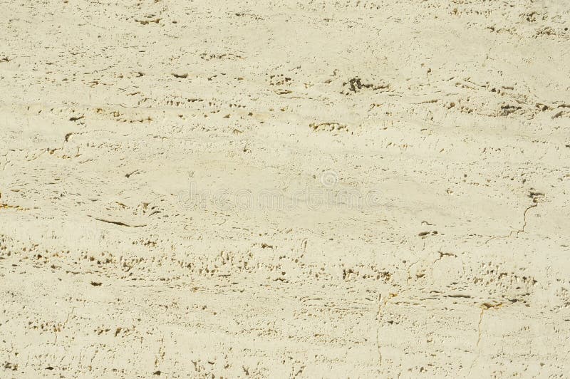 Open Pore Natural Stone Travertine Slab White Beige Color. Background ...