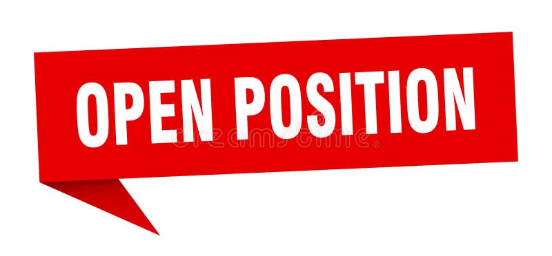 Open Position Job Opportunity Hiring Worker New Opening Stock ...