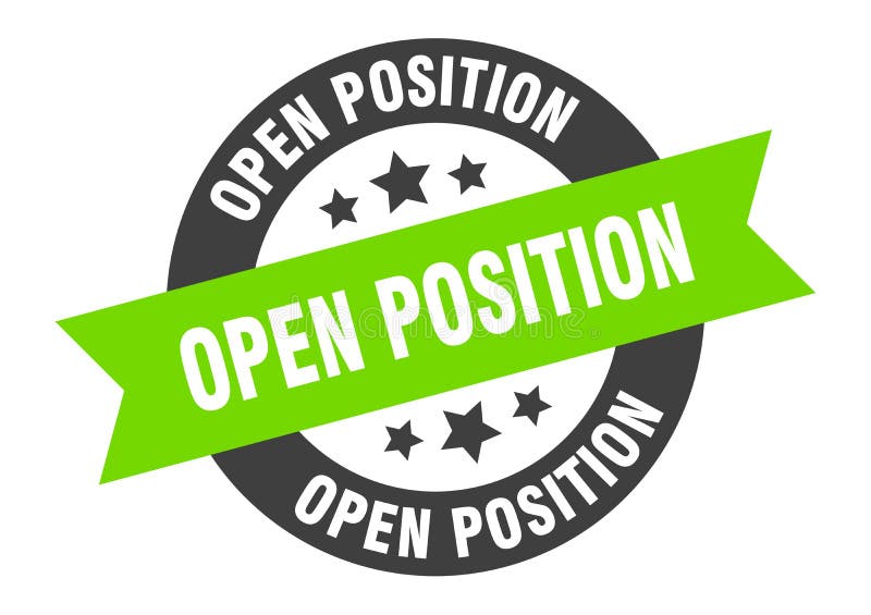 Open Position Job Opportunity Hiring Worker New Opening Stock ...