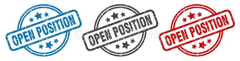 Open Position Job Opportunity Hiring Worker New Opening Stock ...