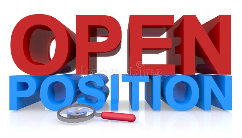 Open Position Job Opportunity Hiring Worker New Opening Stock ...
