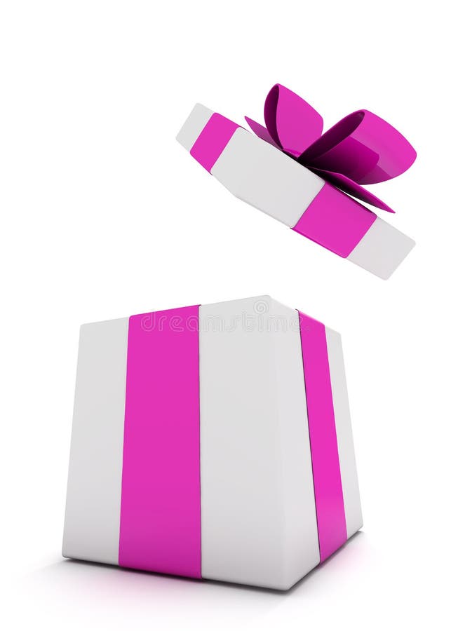 Open present box stock illustration. Illustration of retail - 72483672