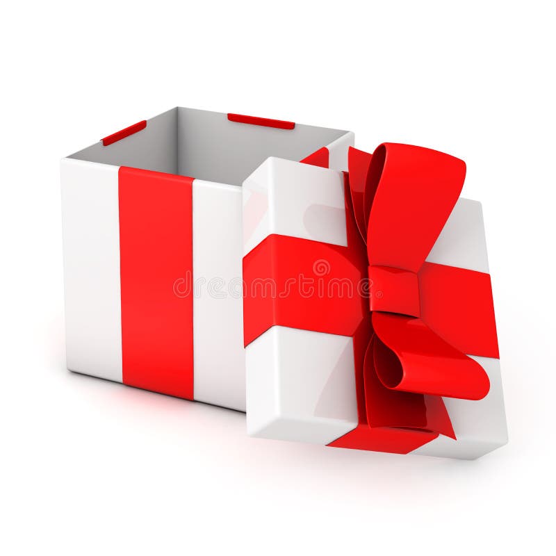 Open present box stock illustration. Illustration of retail - 72483672