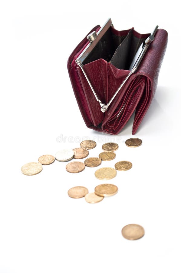 Open purse stock photo. Image of economy, purse, profit - 19585578