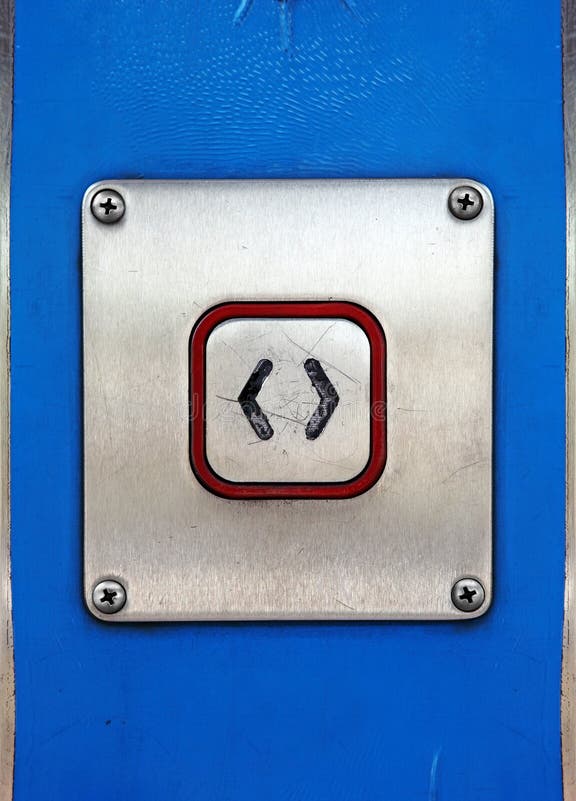 Open Push Button stock photo. Image of component, operation - 38614706