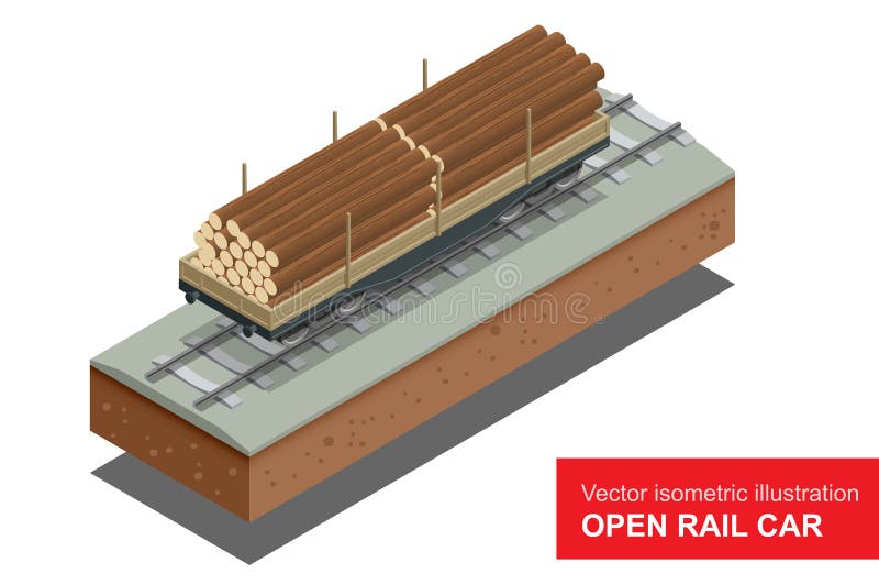 Isometric Bulk Carrier Ship. Bulk Freighter Travels. Import or Export ...