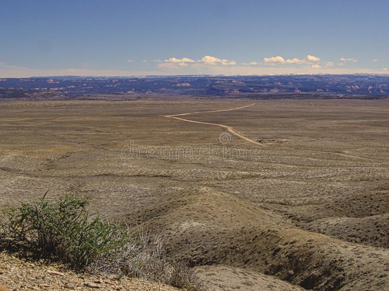Open Range Utah Desert stock photo. Image of road, stretching - 266182808