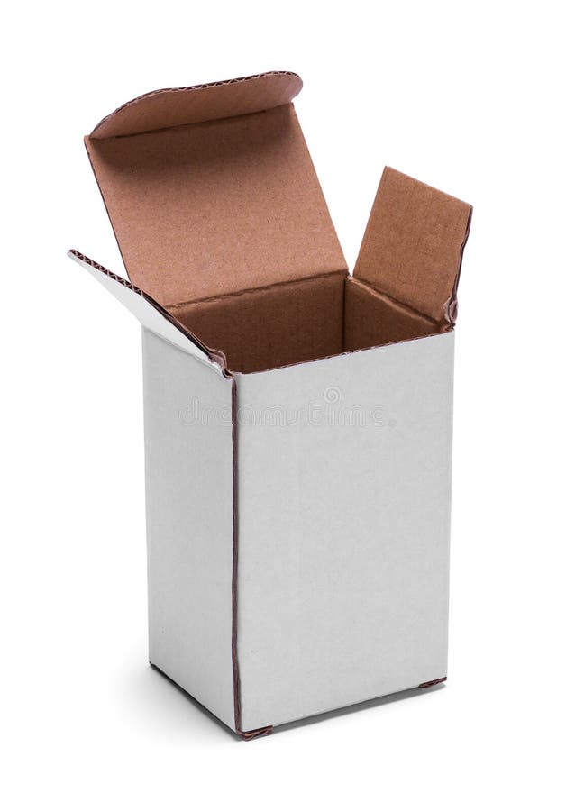 Open Rectangle Box stock photo. Image of carton, open - 276716732