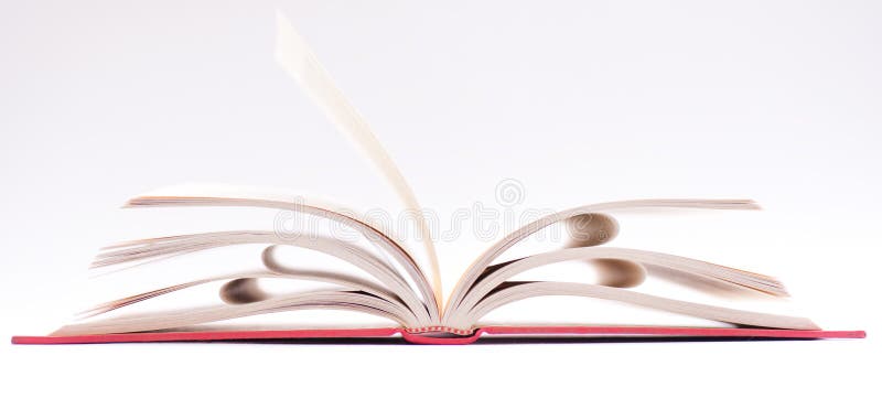 Open red book stock photo. Image of read, learning, information - 10631956