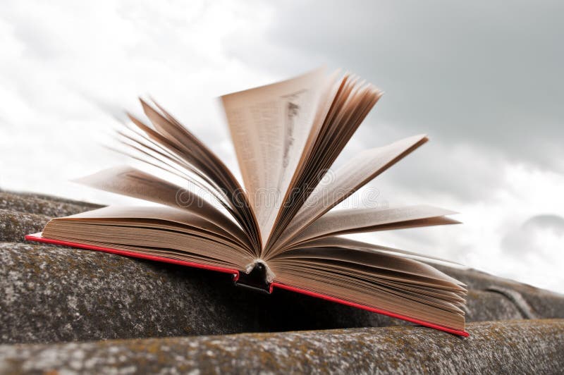 Open red book stock photo. Image of study, design, textbook - 20384928