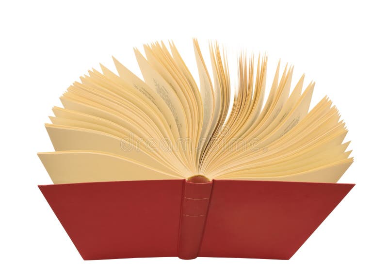 Open red book stock photo. Image of canto, reader, bookstore - 4433854