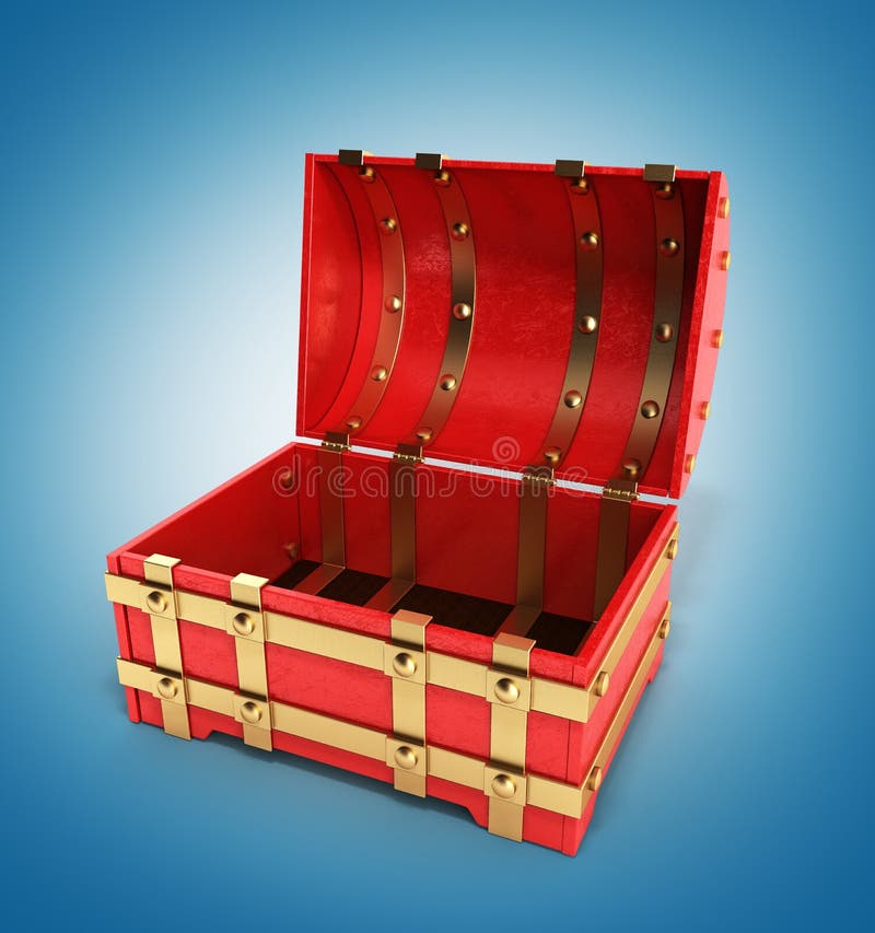 Empty Open Chest Stock Illustrations – 2,020 Empty Open Chest Stock ...