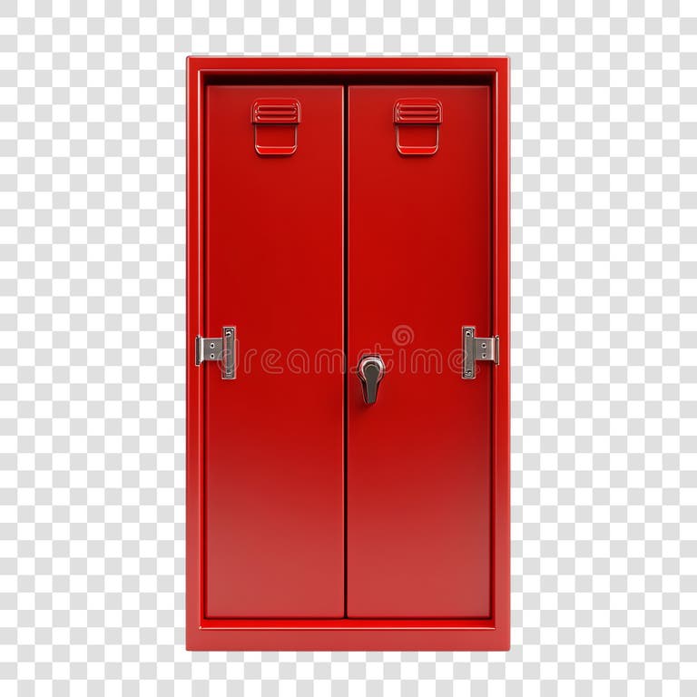 Open Red Locker stock photo. Illustration of financial - 341484686