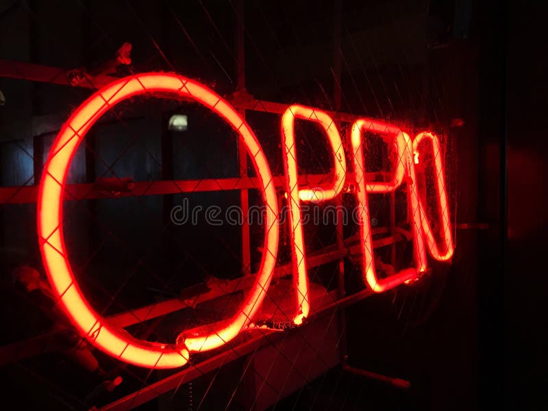 Open Sign. Picture Image: 5129951