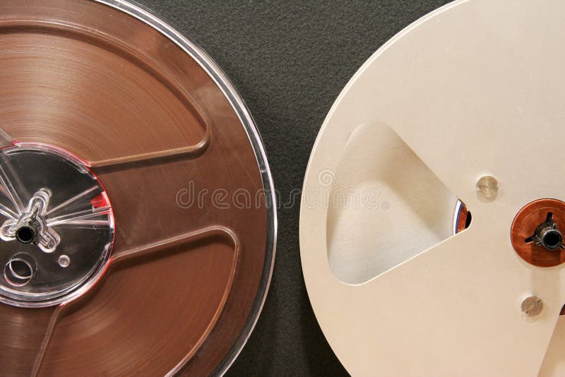 Retro Open Reel Audio Recorder Stock Image - Image of sound, sixties ...