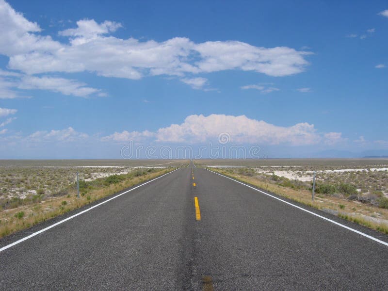 Straight open road stock photo. Image of raod, empty, pavement - 7015086