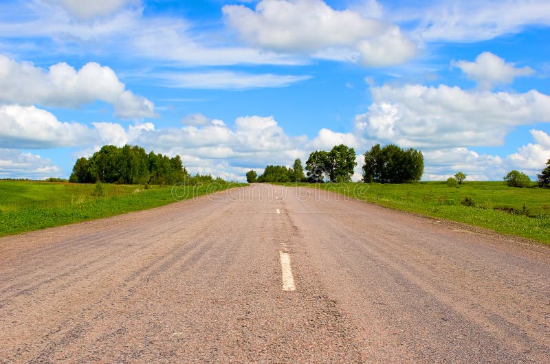 Open road stock image. Image of horizon, landscape, field - 950915