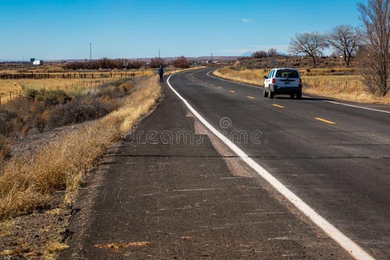 Open Road stock image. Image of tarmac, double, arching - 66905973