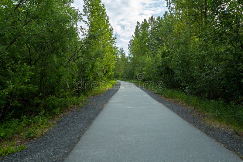 Open Road stock image. Image of open, arching, boardwalk - 74031261