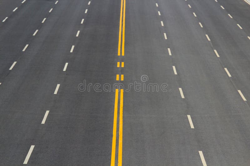 On the Open Road Traffic Signs Line Background Stock Photo - Image of ...