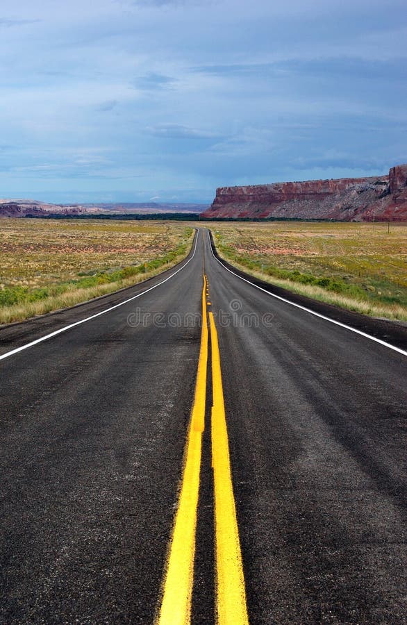 Open Road in Utah stock image. Image of american, highway - 13256275