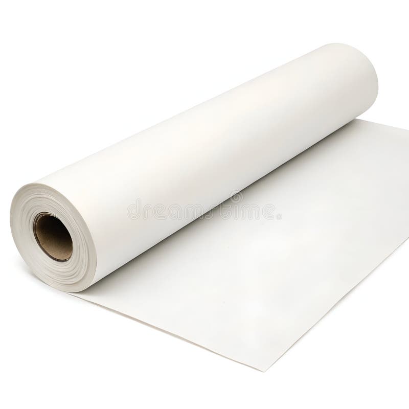 Open Roll Paper stock illustration. Illustration of blank - 357449453
