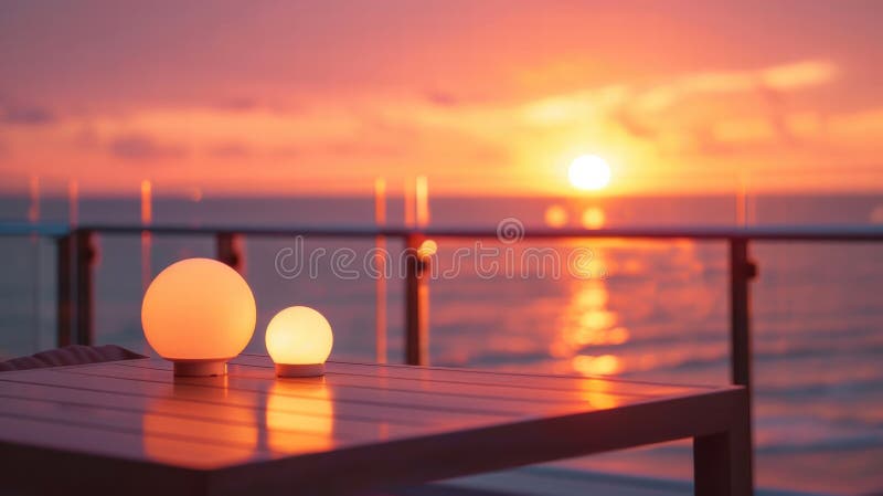 Open Rooftop Cafe with Modern Minimalistic Design and Cozy Atmosphere ...