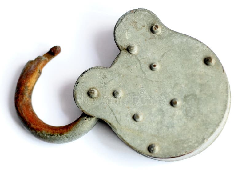 Open Rusty Padlock Picture. Image: 5748339