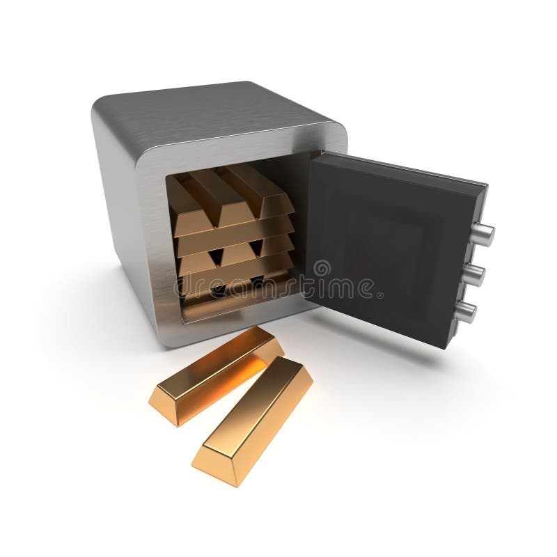 Steel Safe Gold Bars Stock Illustrations – 734 Steel Safe Gold Bars ...