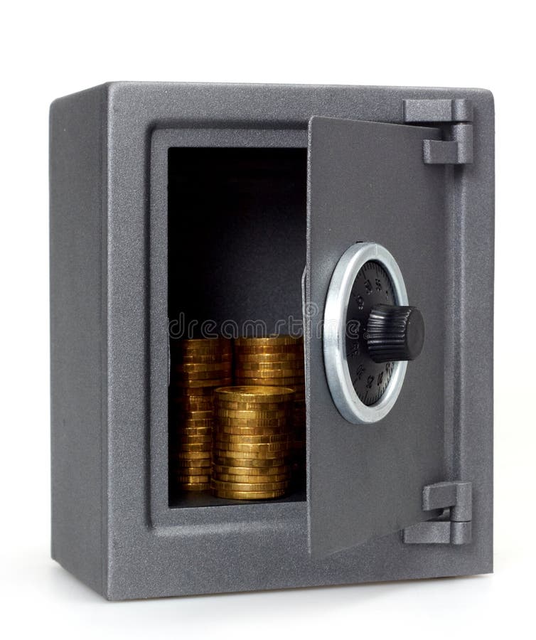 Money in open safe stock photo. Image of secure, rich - 19949548