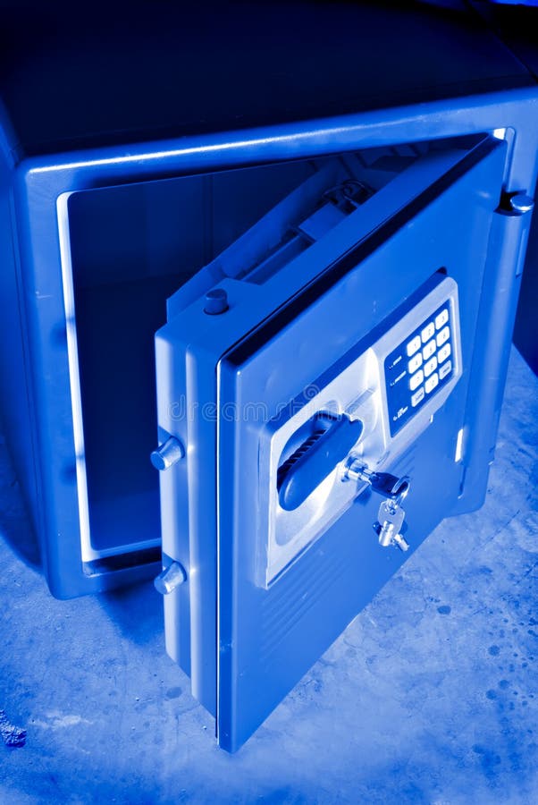 Open Safe Door stock image. Image of protected, vault - 2364659