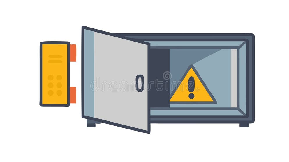 Safe Displaying Stock Illustrations – 3,480 Safe Displaying Stock ...