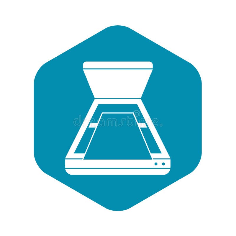 Open Scanner Icon Simple Style Stock Illustrations – 31 Open Scanner ...